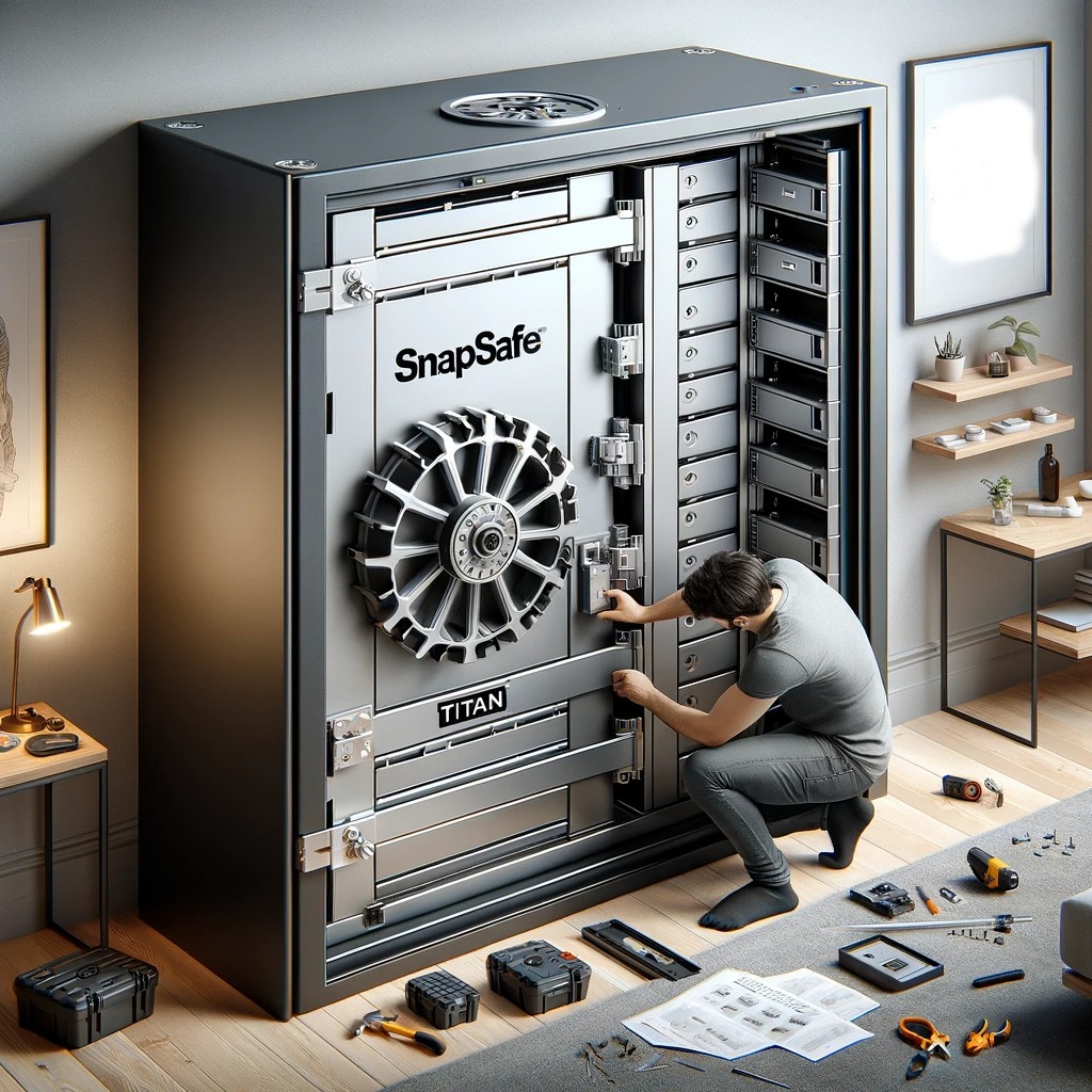 SnapSafe Titan Modular Vault: Easy Assembly Solid Protection - GunHoo
