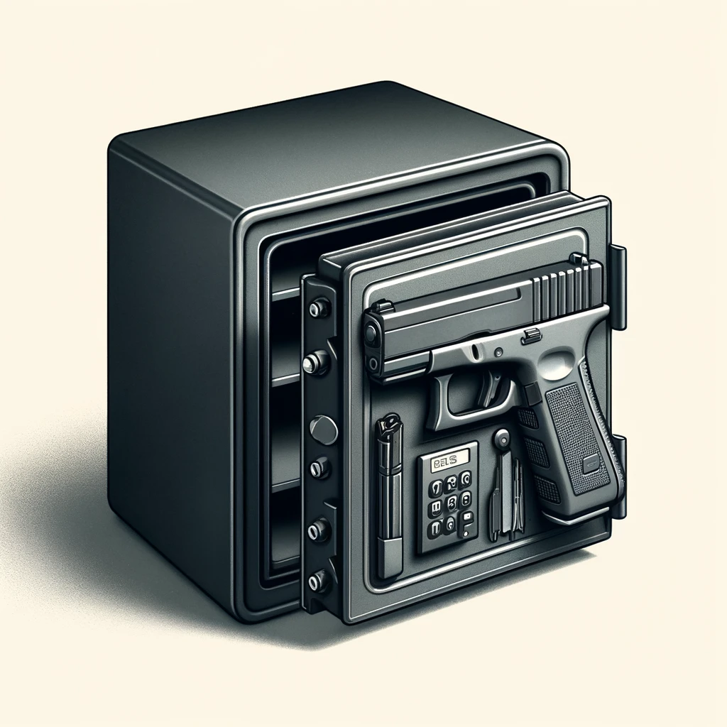 V-Line Slide-Away Security Safe: Versatile and Discreet - GunHoo