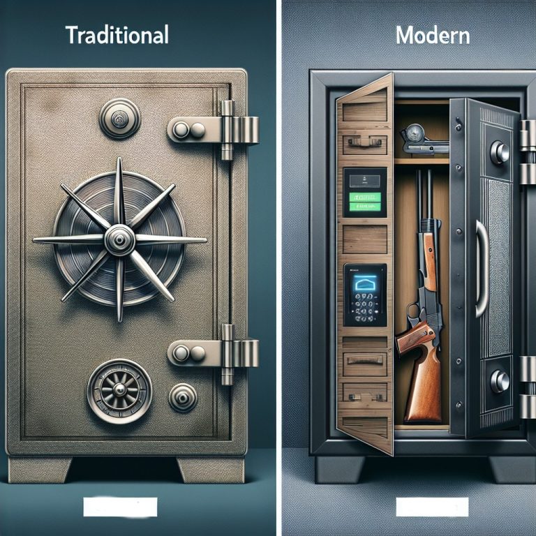 Comparing Traditional and Modern Gun Safe Designs - GunHoo