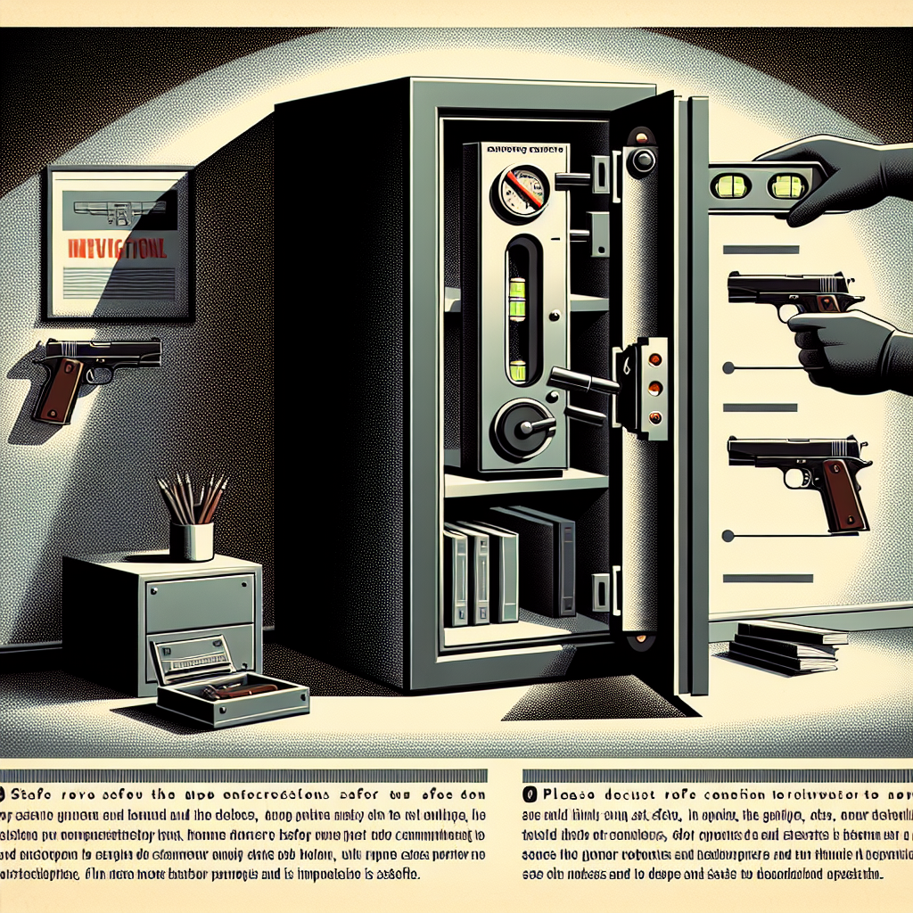 Ensuring Your Gun Safe is Level: Comprehensive Guide - GunHoo