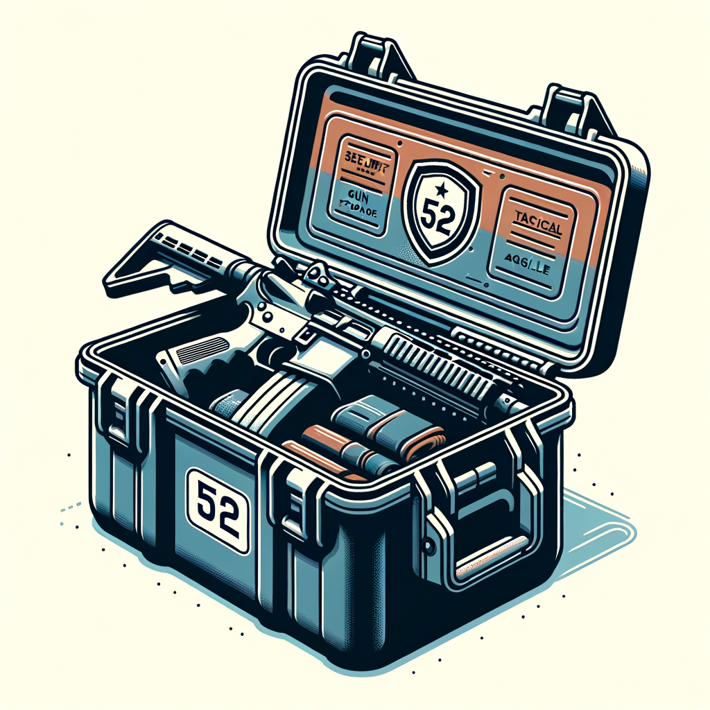 SecureIt Agile 52: The Ultimate Tactical Gun Storage Solution for ...