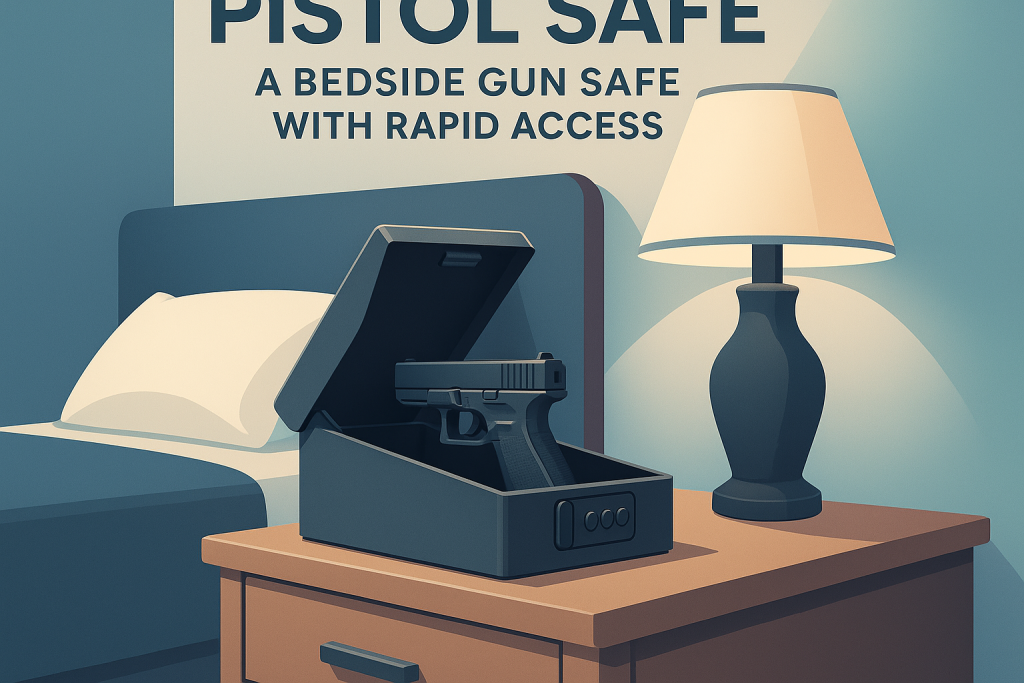 Secure & Rapid Access: Titan Vaults Pistol Safe - The Ultimate Bedside Gun Safe