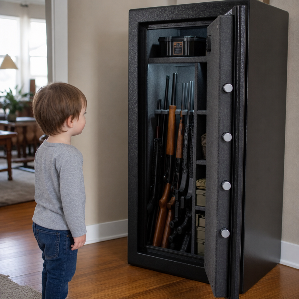 Gun Safe for Family Home: Child Access Prevention
